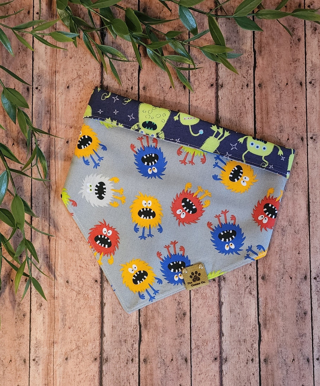 Monsters Vs Aliens Monster Dog Bandana Alien Dog Bandana - Etsy