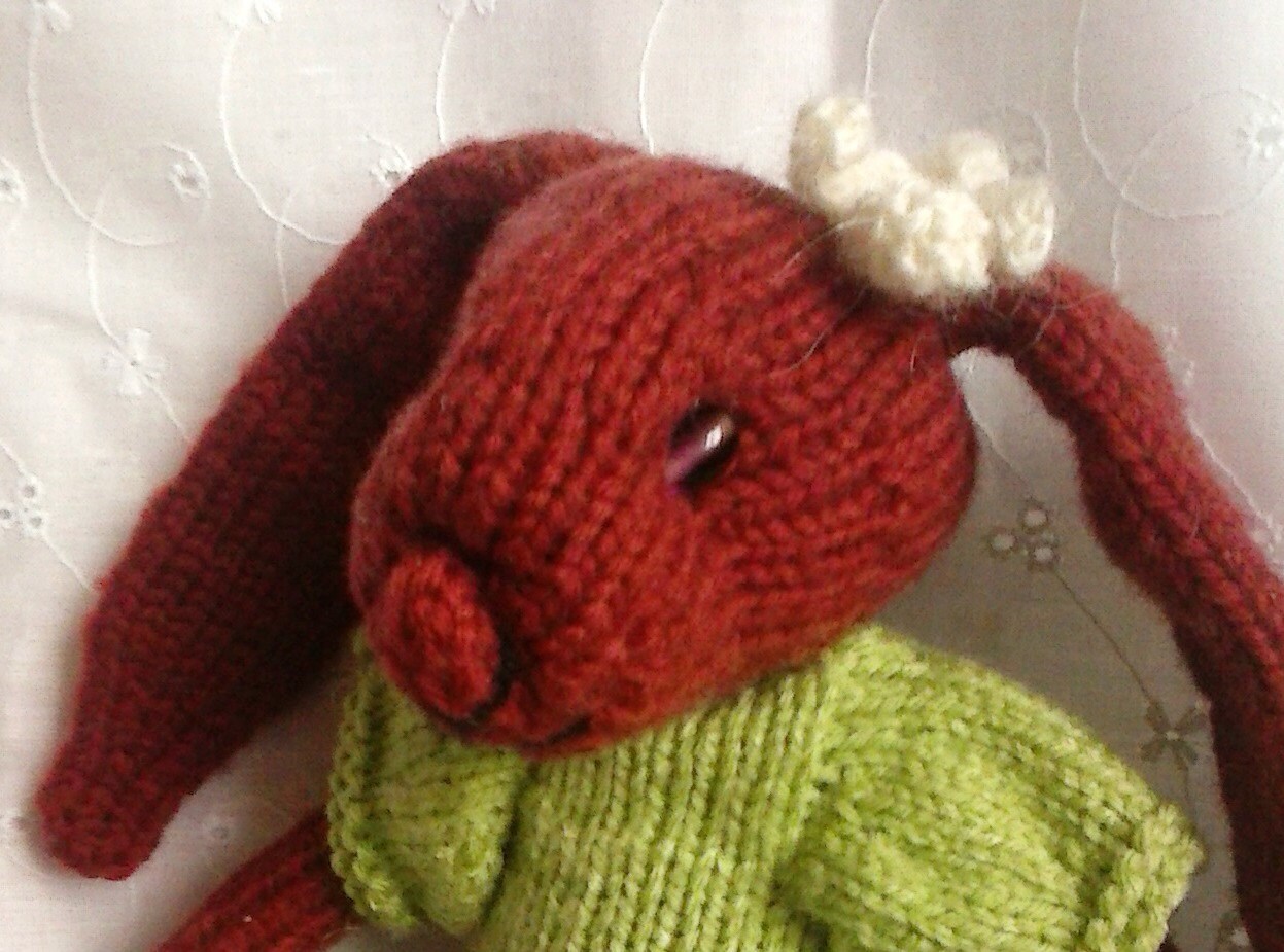 Knitting Pattern for a Hare Doll/toy. Miyu (beautiful Moon) Hare. - Etsy