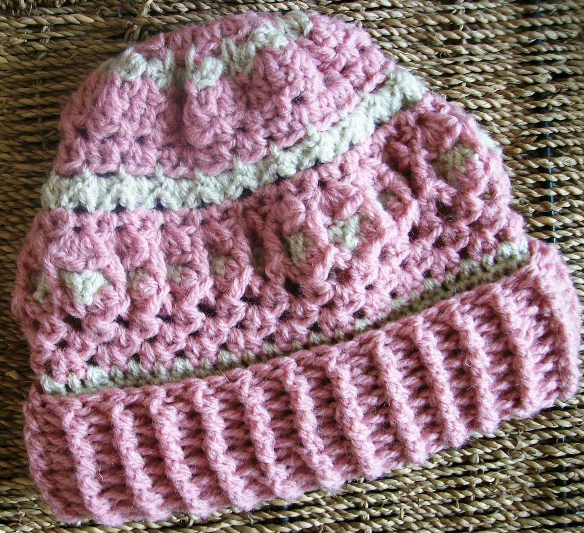 Pdf Pattern for Crocheted Hats. Set of 5. - Etsy