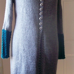 Knitting Pattern for a Long-line Cardigan - Etsy