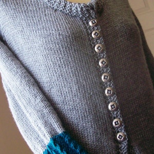 Knitting Pattern for a Long-line Cardigan - Etsy