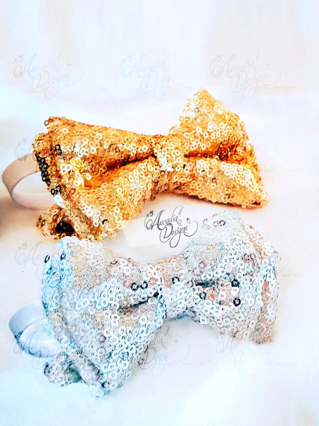 Silver Sequin Bow Tie Pre-tied Butterfly Sparkle Bow Toddler Ring Boy Ring Bearer | in Stock - Etsy
