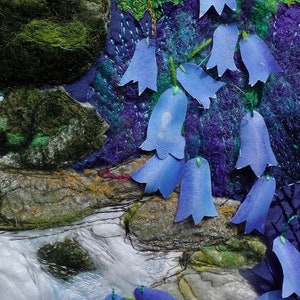 Original Art Bluebells Wall Hanging. Woodland Flowers. English ...