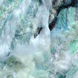 Textile Waterfall. Healing Fabric Art Cascades of Water - Etsy