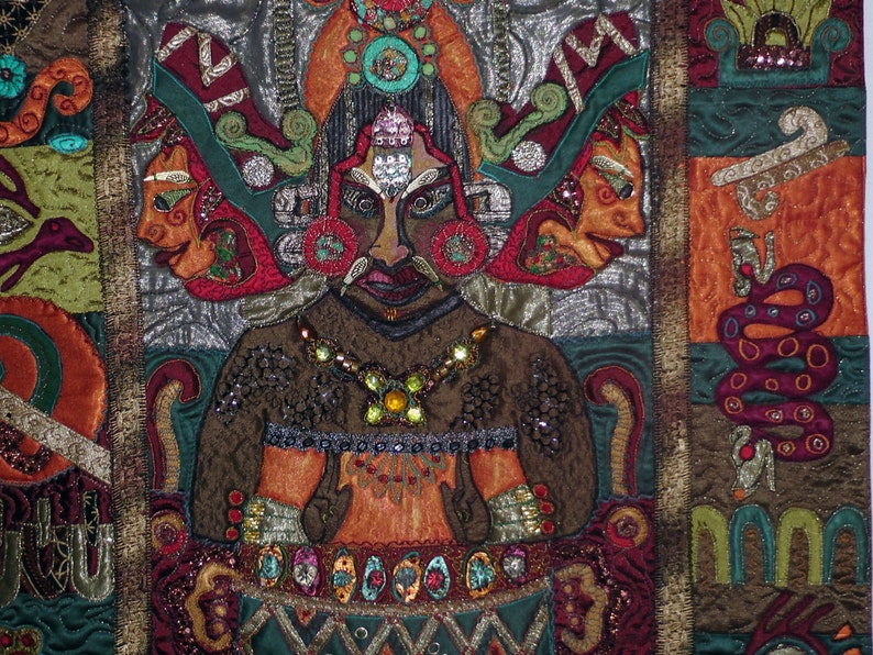 Mayan Textile Wall Hanging. - Etsy