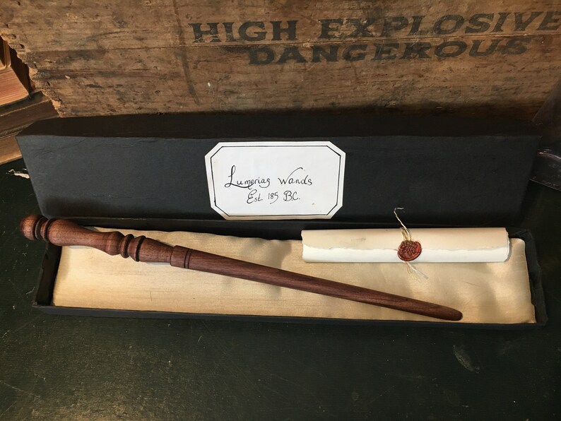 13 1 2 Black Walnut Wand And Dragon Heartstring Core Etsy