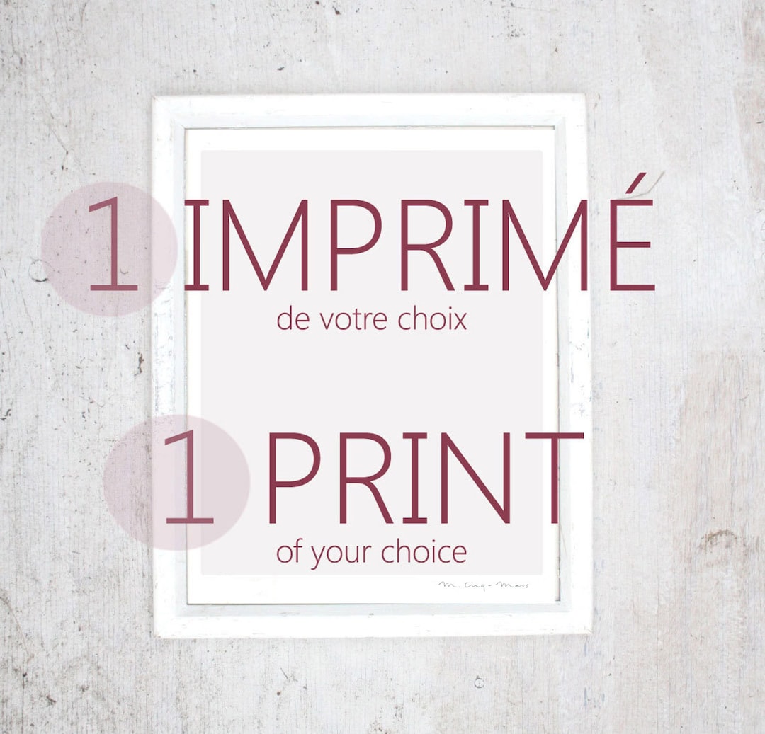 Print of Your Choice | Illustration Art Giclee Print | Small Poster ...