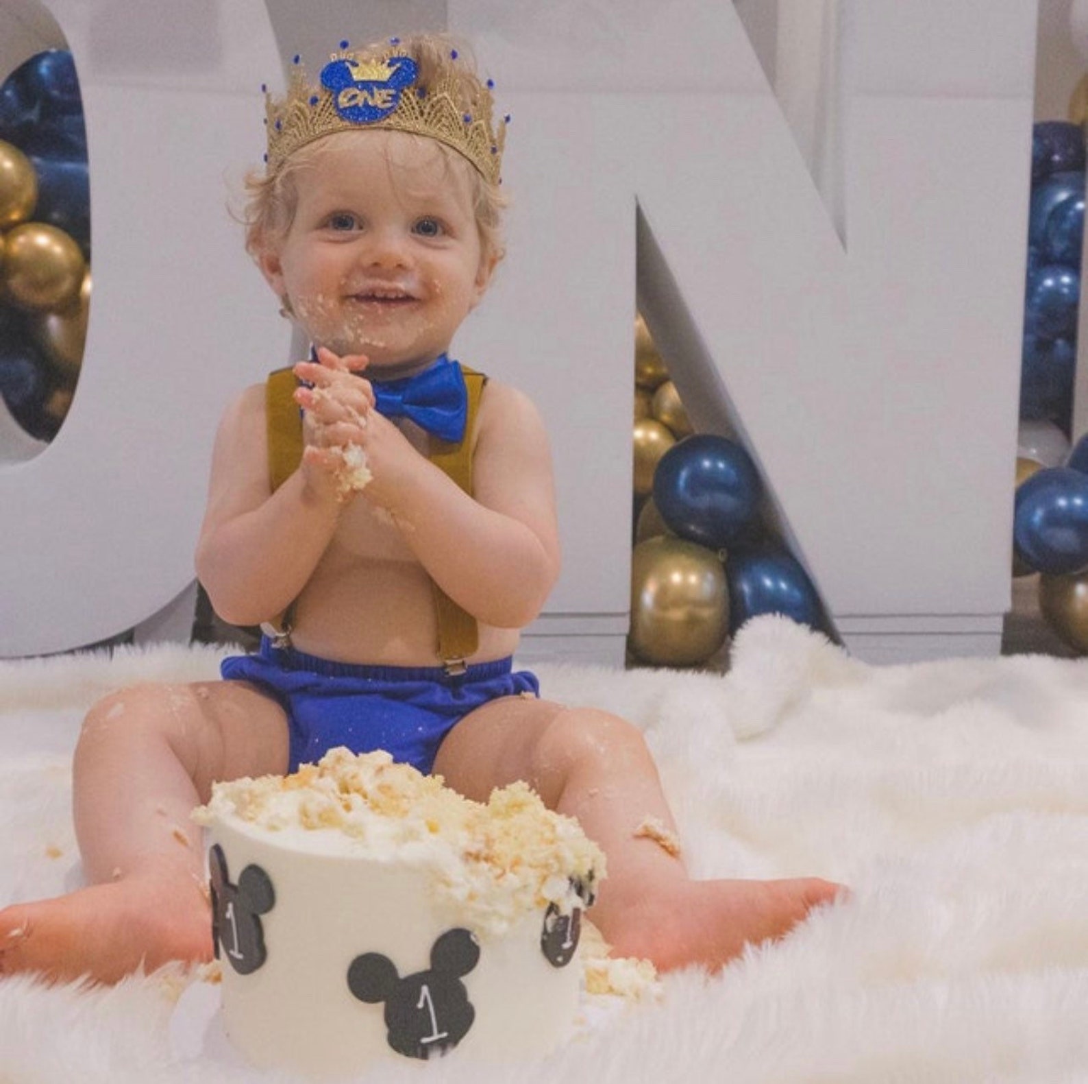 New / Mickey Prince First Birthday/ Prince First Birthday / | Etsy