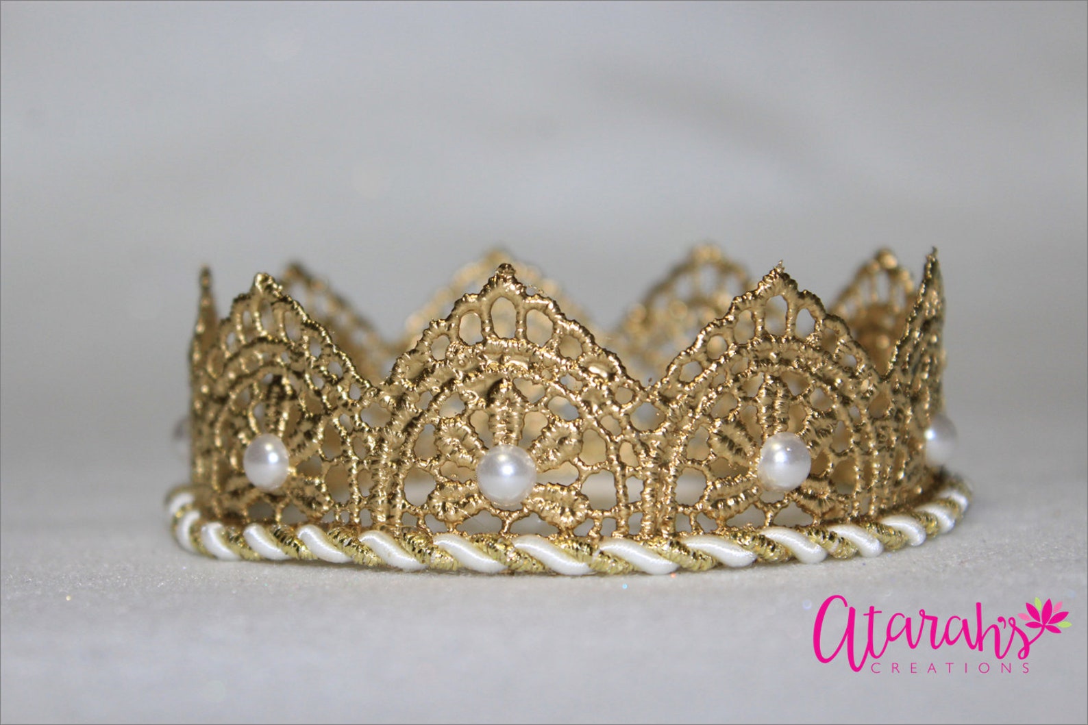 Newborn Crown / Mini Crown / Baby Girl Crown / Newborn Props / - Etsy