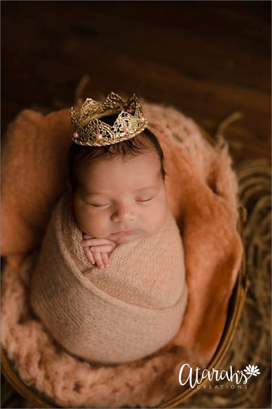 FIRST Bday Crown,prime Baby Crown / Cake Topper / GOLD Lace Crown ...