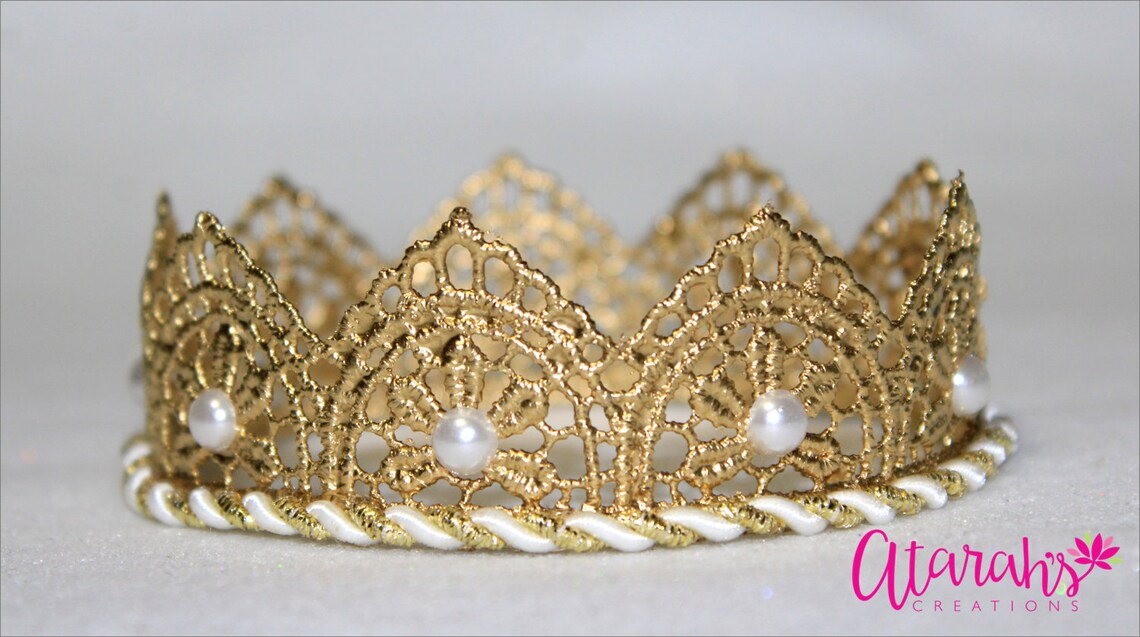 Newborn Crown / Mini Crown / Baby Girl Crown / Newborn Props / - Etsy