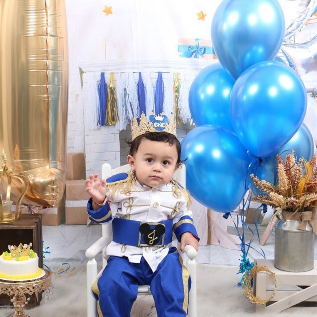 New / Mickey Prince First Birthday/ Prince First Birthday / Royal ...