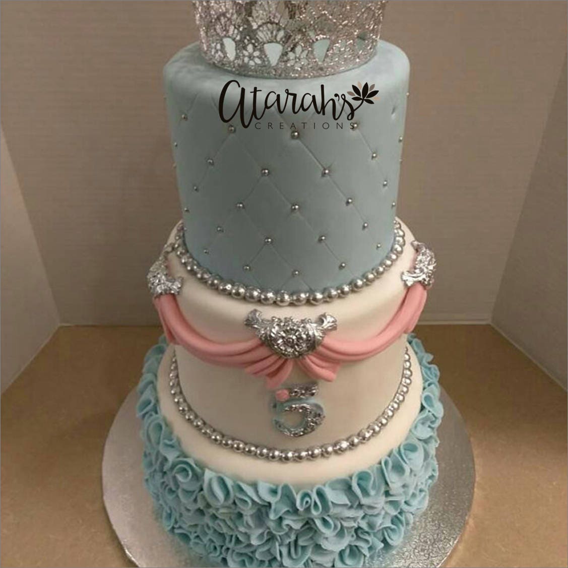 Gold Crown Cake Topper / Crown Cake Topper / Cake Topper Photo - Etsy ...