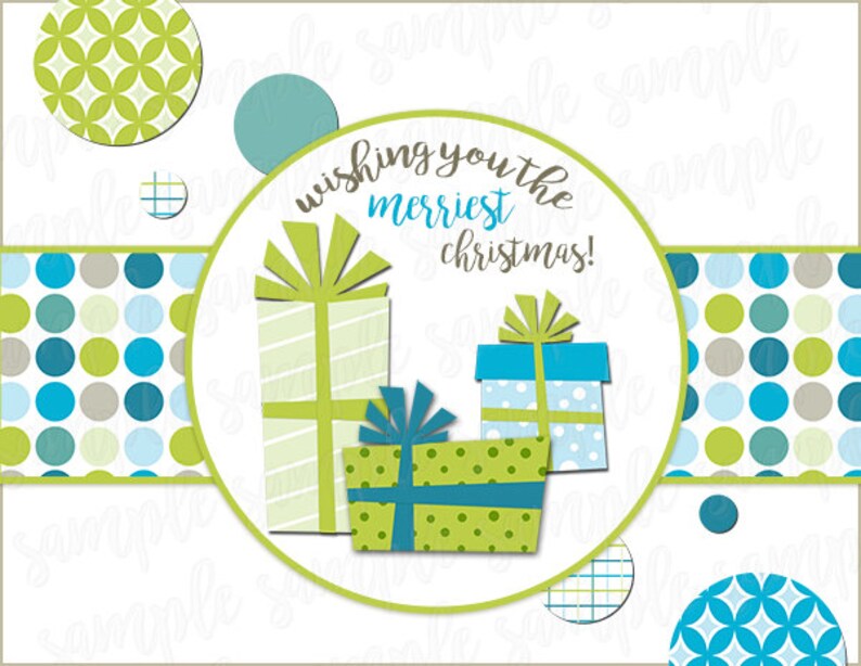 Digital Download** 12x12 Digital Scrapbook Papers "cool Christmas ...