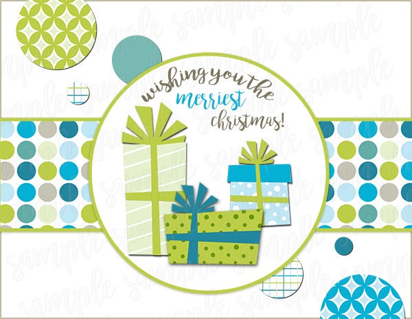 Digital Download** 12x12 Digital Scrapbook Papers "cool Christmas ...