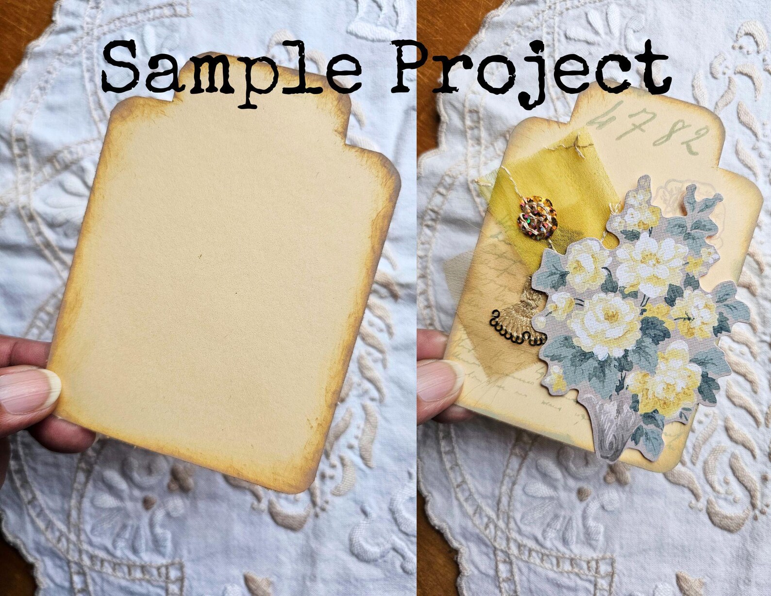 Easy File Folder Ephemera Digital Download for Hidden Journaling Cards ...