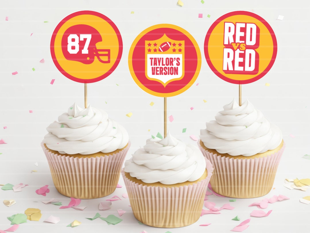 2025 Super Big Game Cake Toppers, Printable Taylor Food Toppers ...