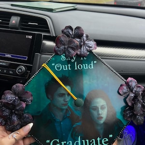 Printable Twilight Graduation Cap Cover & Decoration - Etsy