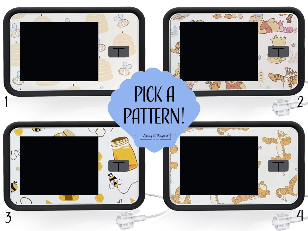 Variety of Bears T:slim Skin Decal Cover [ Sticker Vinyl X2 Insulin ...