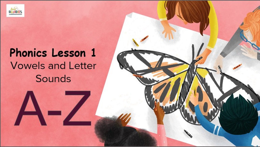 Phonics Lesson 1 Letter Sounds and Vowels - Etsy