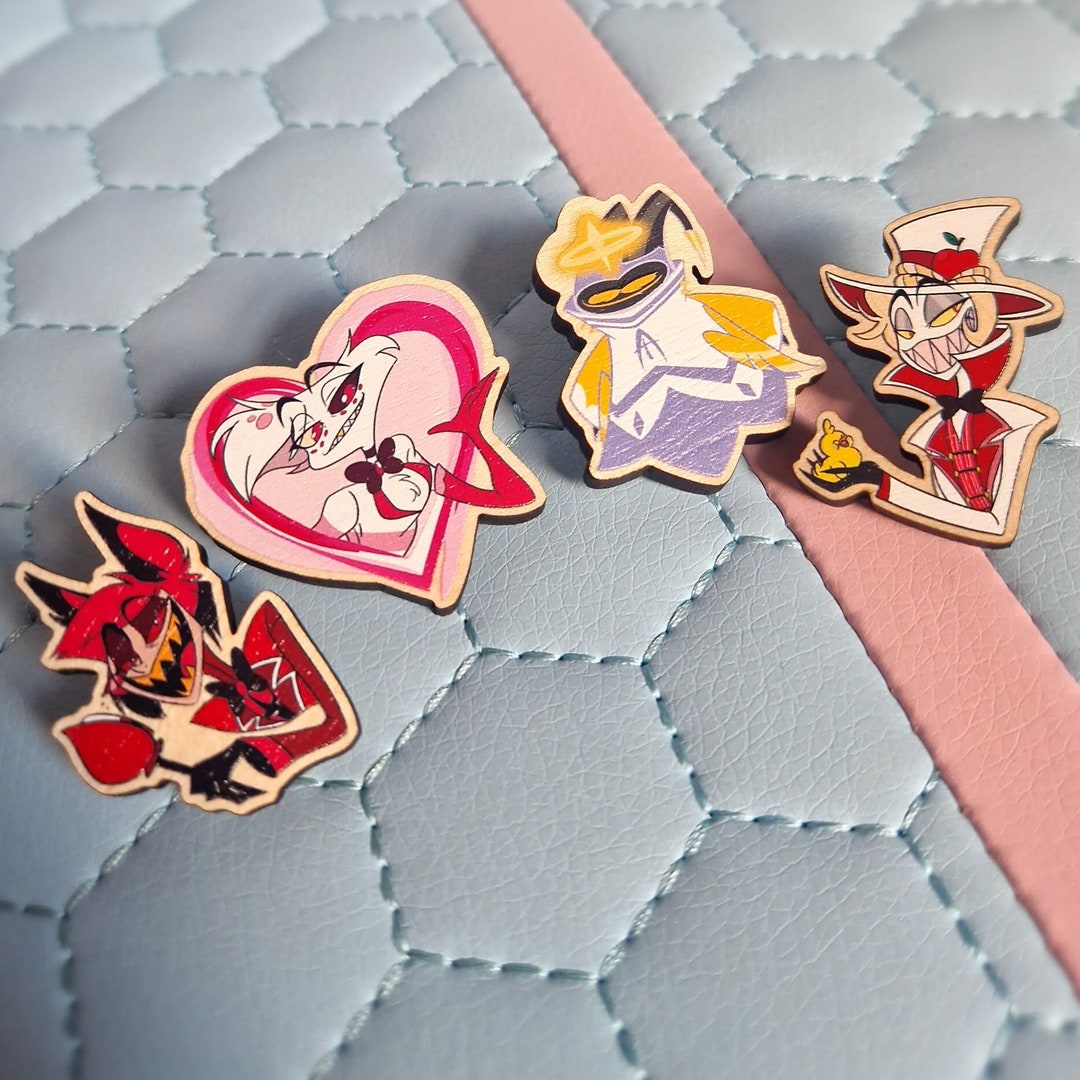 Hazbin Hotel Pins - Etsy