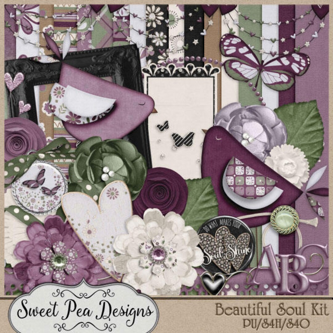 Beautiful Soul Digital Kit - Etsy