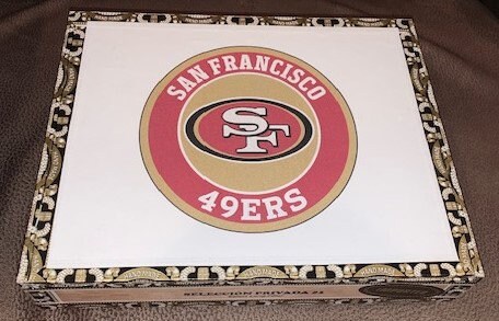 49ers Cigar Box Football Stadium - Etsy