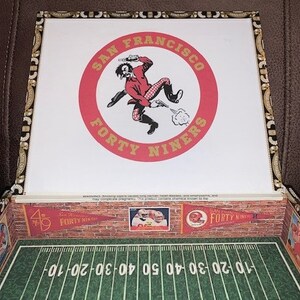 49ers Cigar Box Football Stadium - Etsy