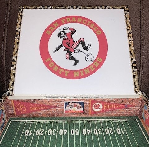 49ers Cigar Box Football Stadium - Etsy