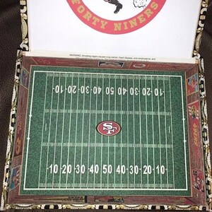 49ers Cigar Box Football Stadium - Etsy