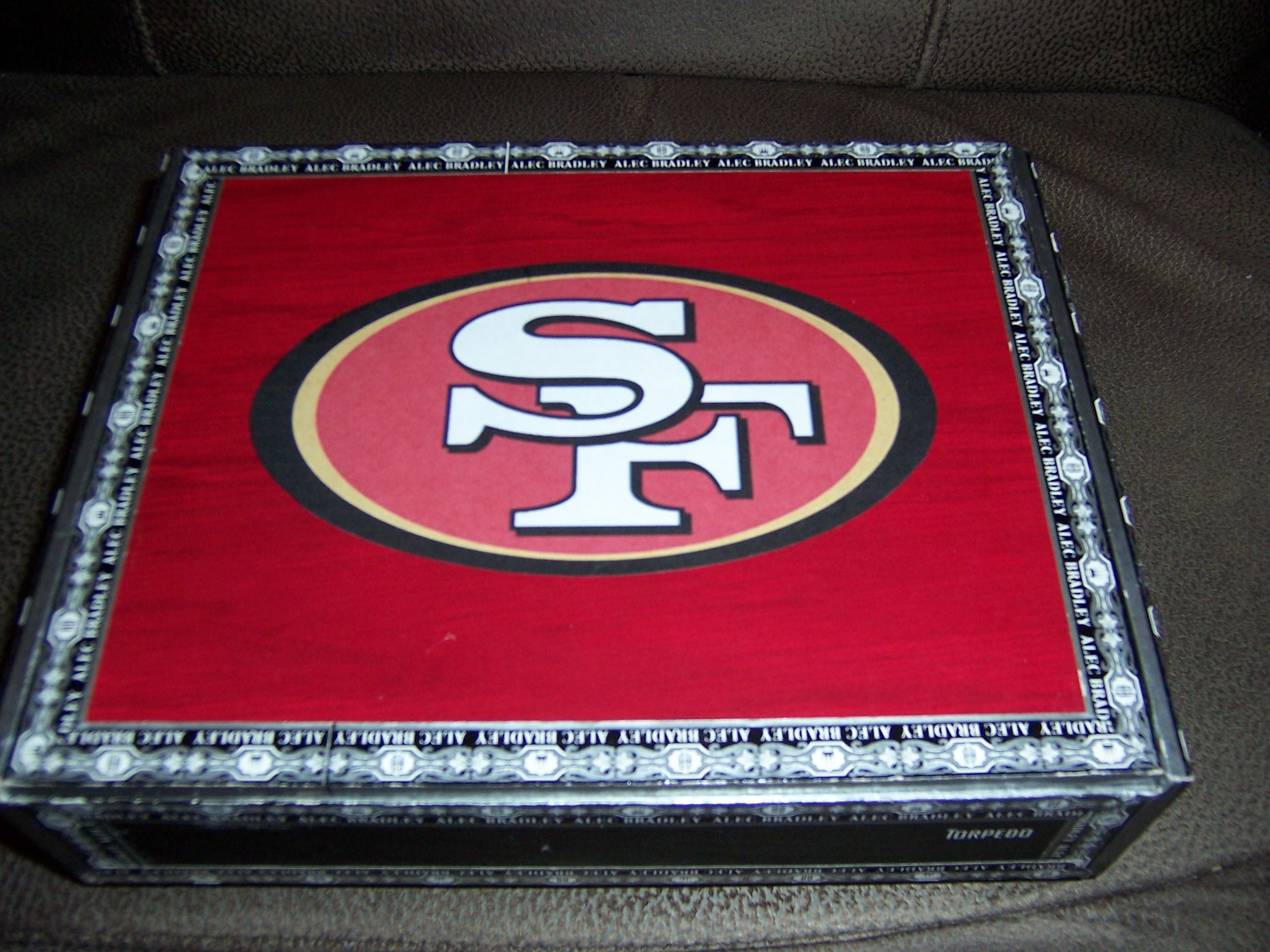 San Francisco 49ers Cigar Box Football Stadium - Etsy