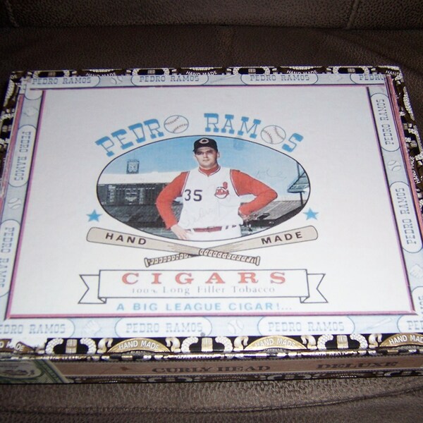 Baseball Cigar Box - Etsy