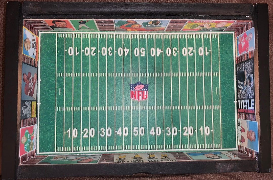 NFL Football Field/board Game Cigar Box - Etsy
