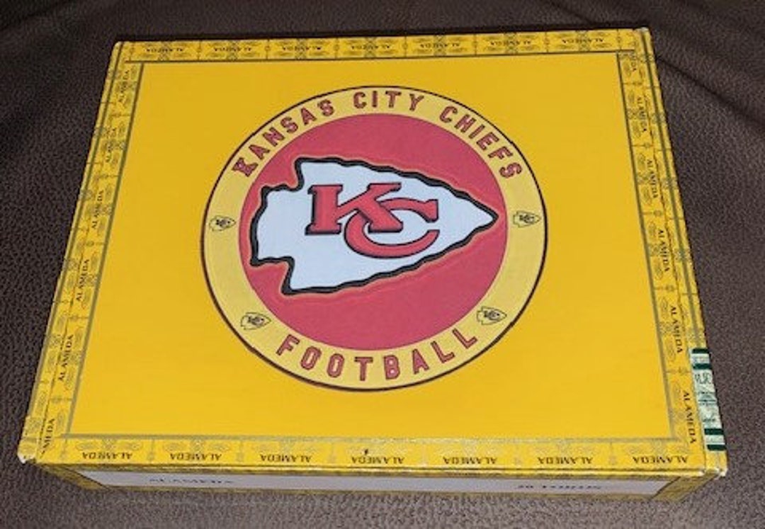 ON SALE Chiefs Cigar Box Football Stadium - Etsy
