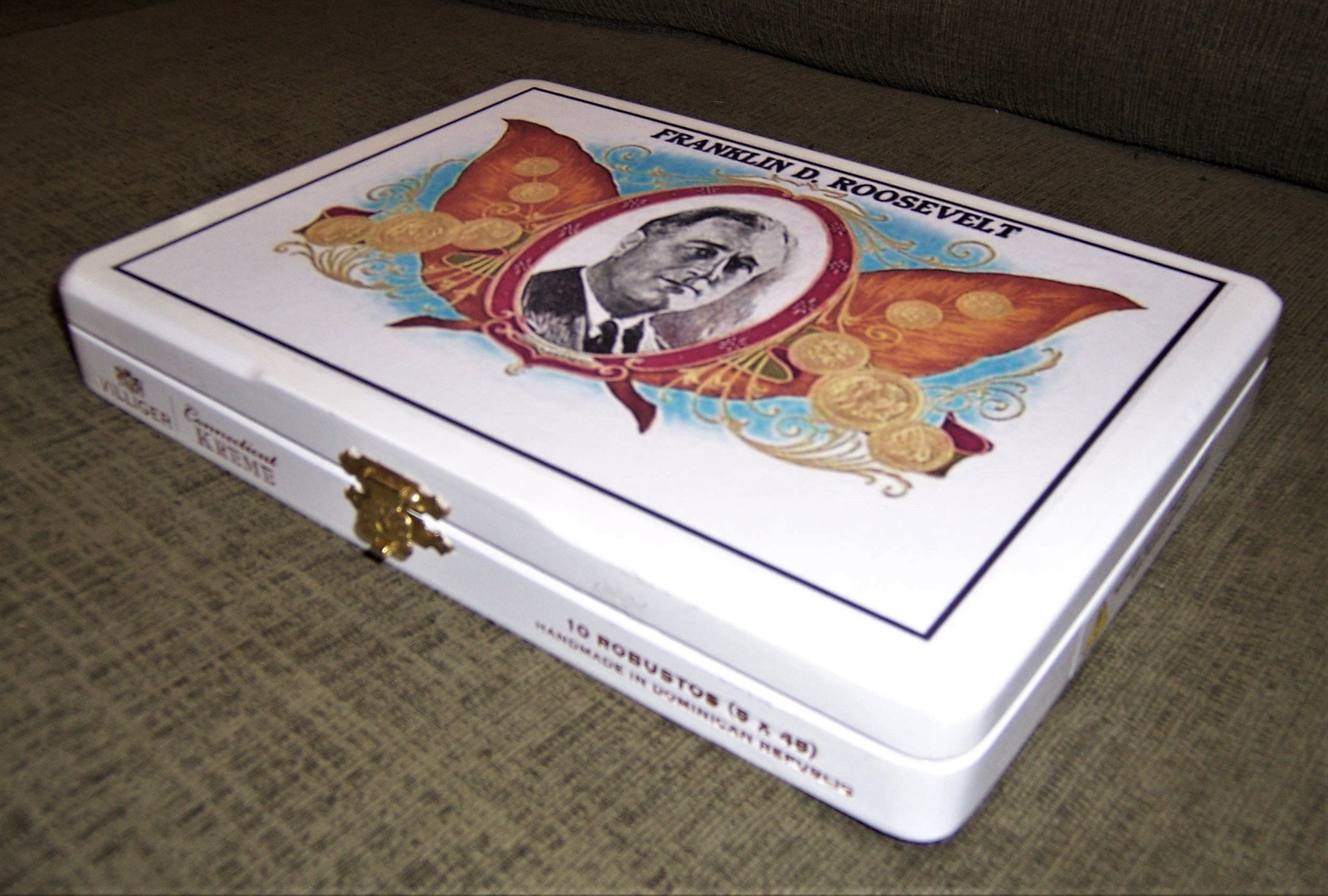 Franklin D. Roosevelt Cigar Box - Etsy