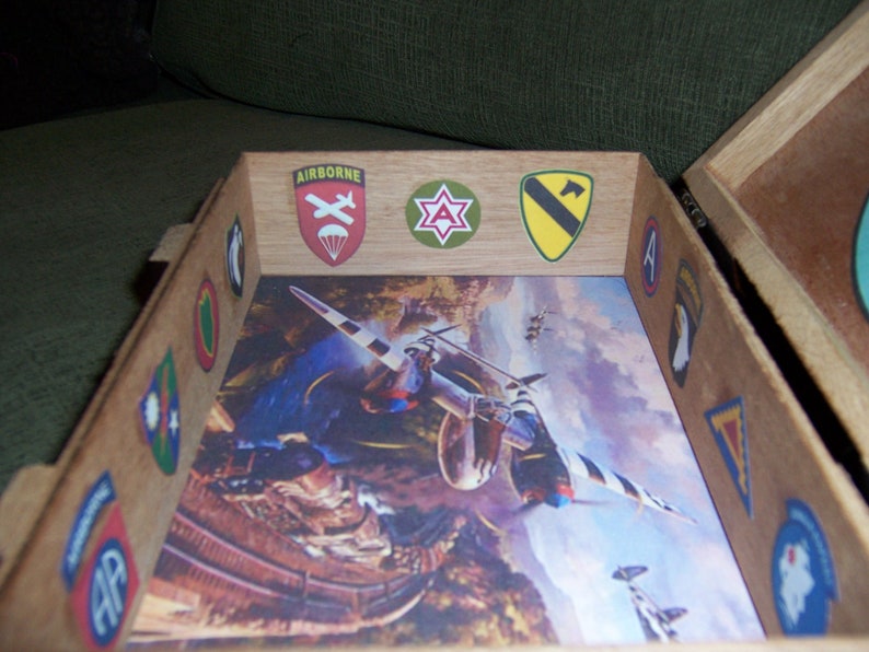 U.S. Military Cigar Box - Etsy