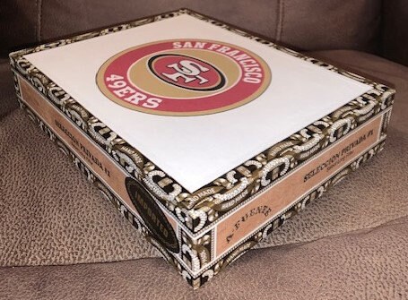 49ers Cigar Box Football Stadium - Etsy