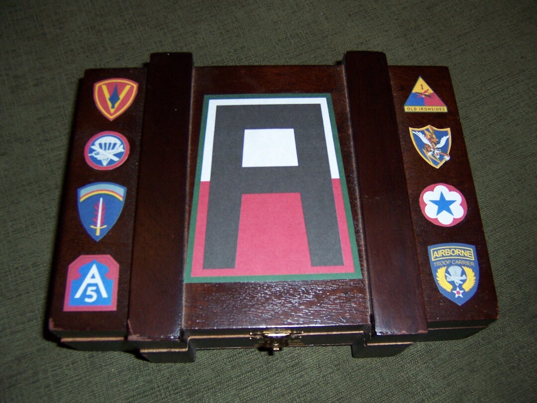 U.S. Military Cigar Box - Etsy