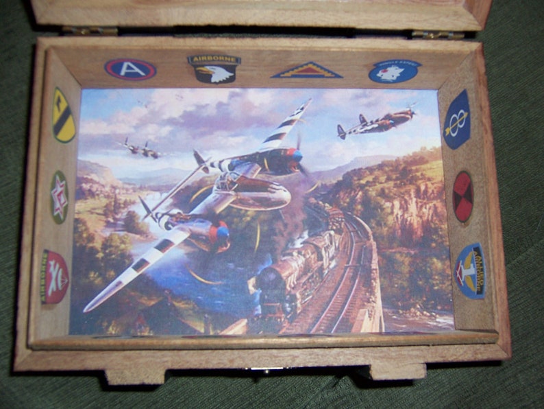 U.S. Military Cigar Box - Etsy