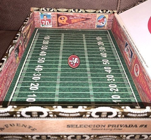 49ers Cigar Box Football Stadium - Etsy