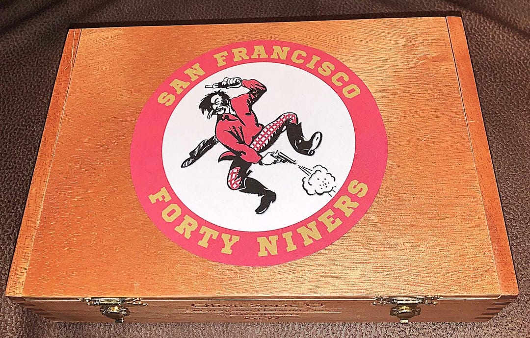 49ers Cigar Box Football Stadium - Etsy