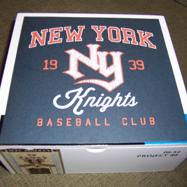 Baseball Cigar Box - Etsy