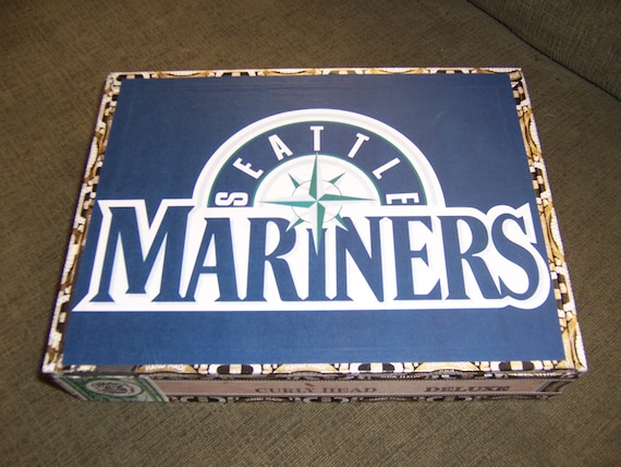 Mariners Cigar Box Baseball Stadium - Etsy