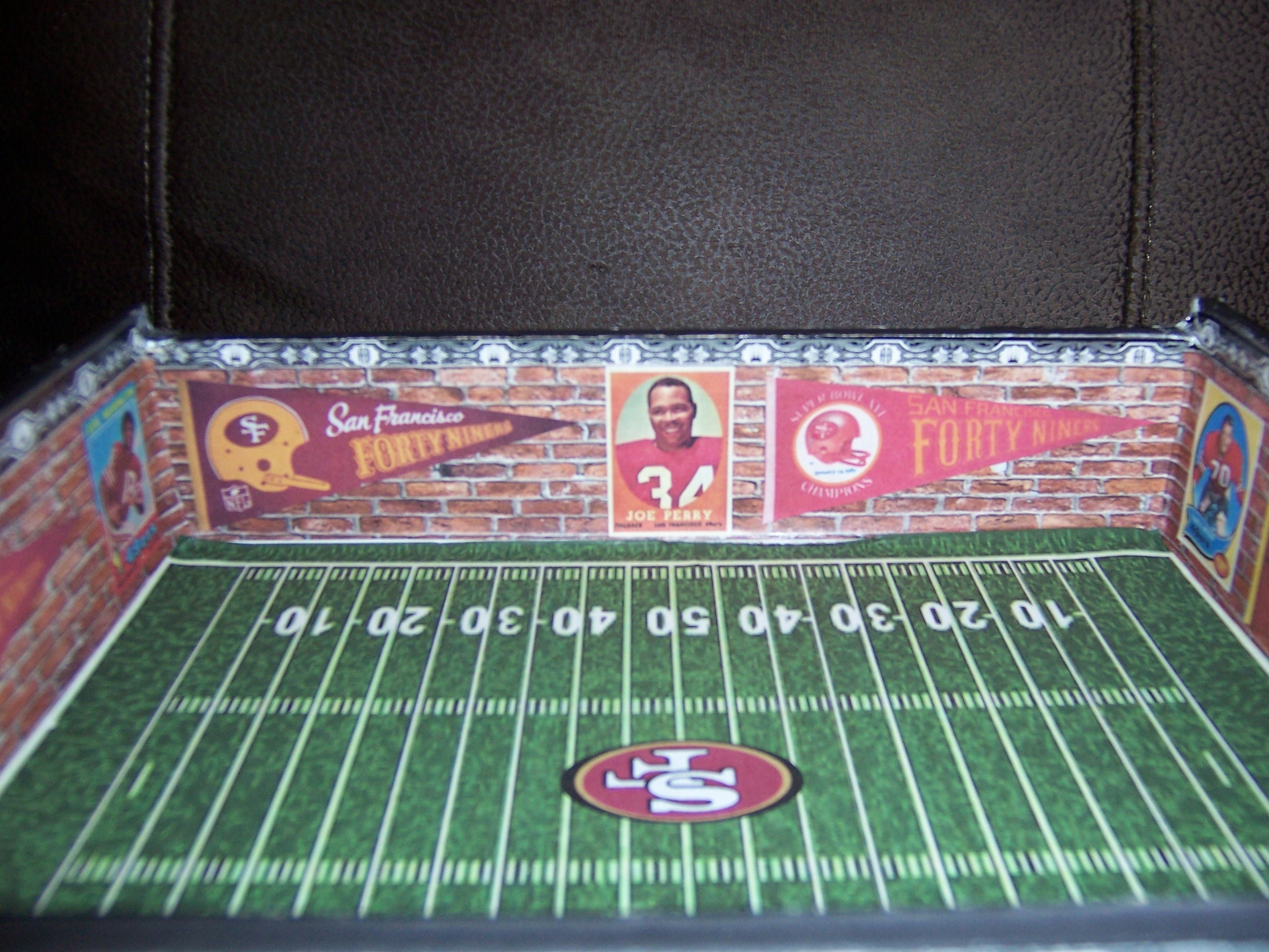 San Francisco 49ers Cigar Box Football Stadium - Etsy