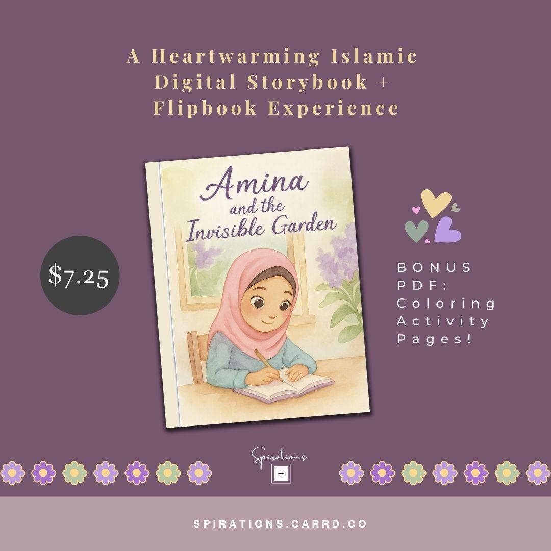 Islamic Children Book Digital Download Storybook Gratitude Teaching ...