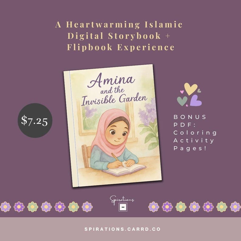 Islamic Children Book Digital Download Storybook Gratitude Teaching ...