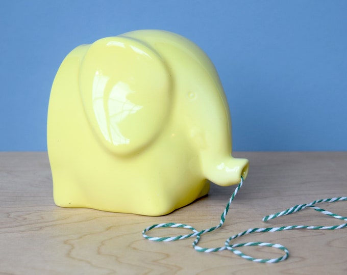 Vintage Lord Nelson Pottery Elephant String Holder, Twine Holder ...