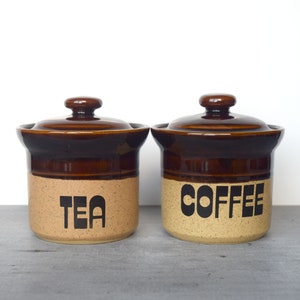 Stoneware Coffee Storage Jar Container Canister John Hermansen Rustic ...