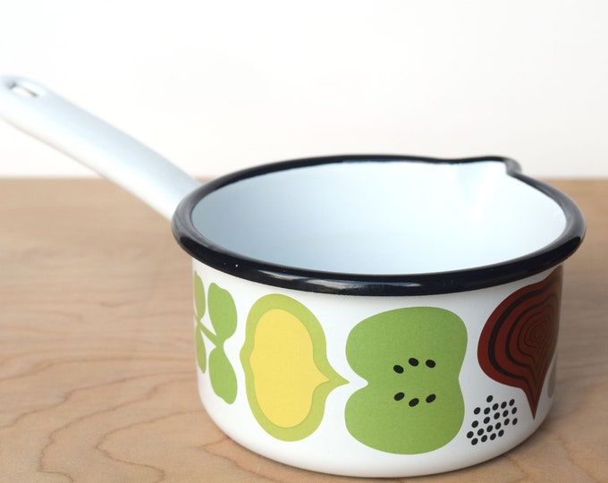 Hackman Enamel Saucepan Scandinavian Kitchenware Kesä Summer Seasonal ...
