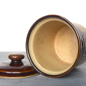 Stoneware Coffee Storage Jar Container Canister John Hermansen Rustic ...